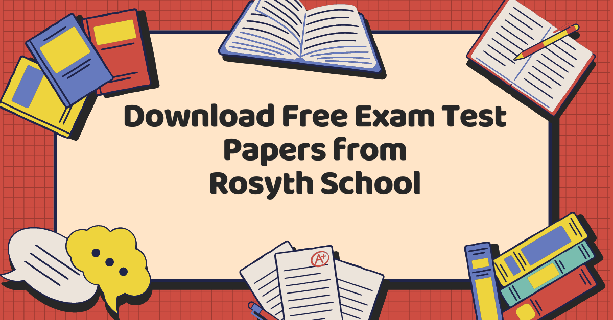 FREE Rosyth School (RS) Exam Test Papers